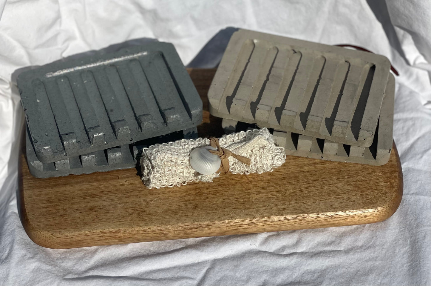 Concrete Soap Dishes – Juno Beach Goat Soaps